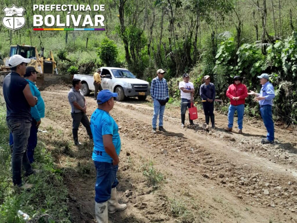 Mejoramiento de las vías del cantón Chillanes – Prefectura de Bolívar